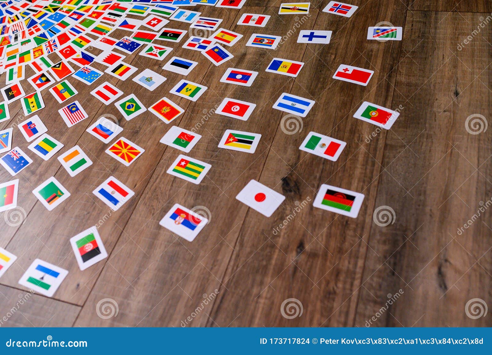 Exploring the World, Concept Photo. All Flags in the World, Traveling ...