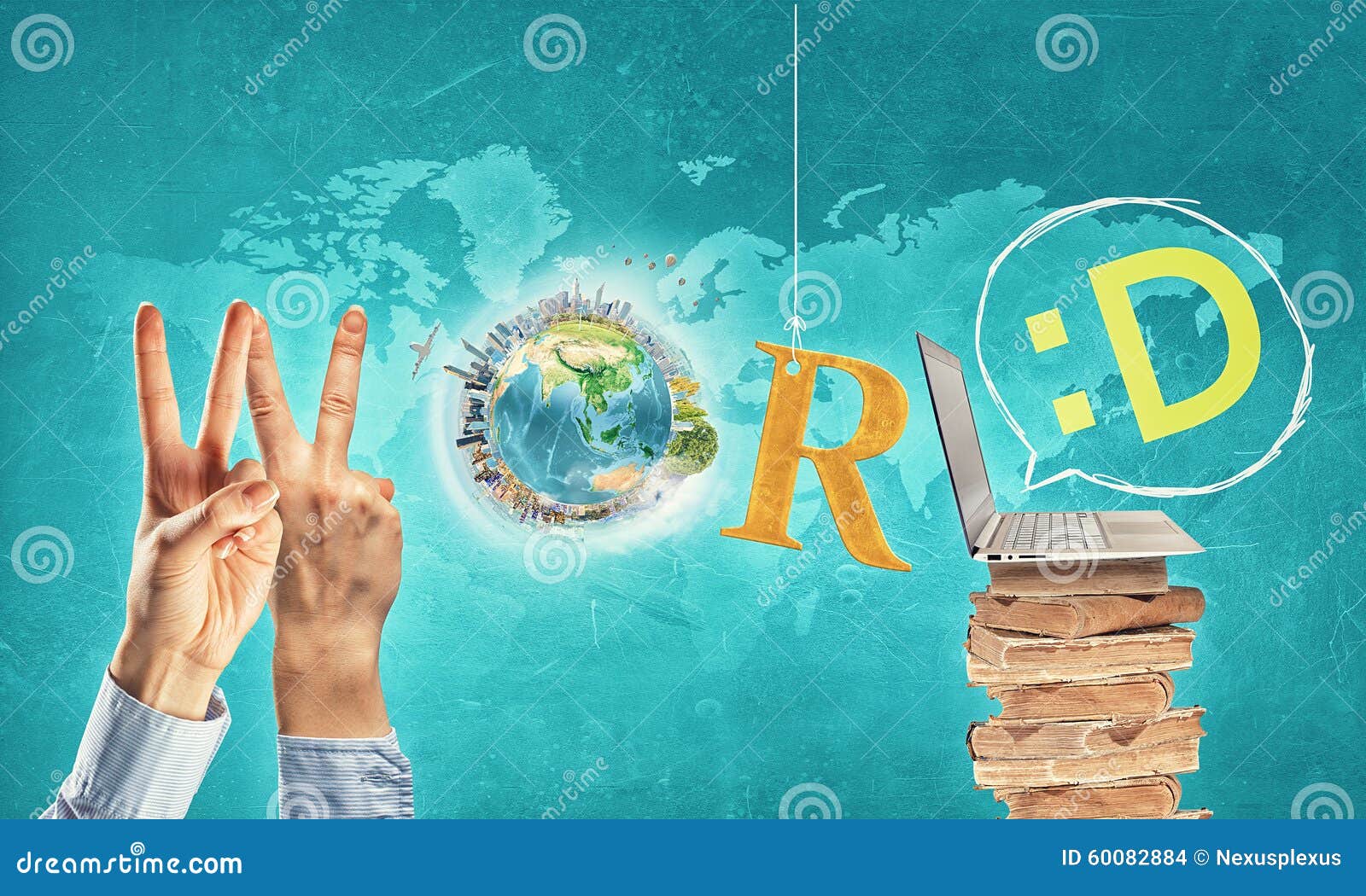 Exploring world stock photo. Image of smile, shape, worldwide - 60082884