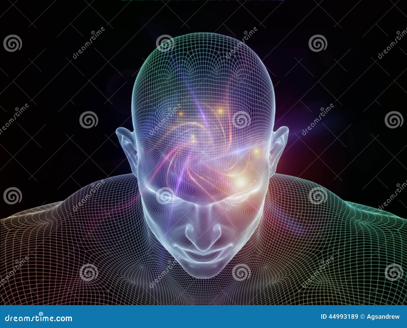 Explosão da mente ilustração stock. Ilustração de backdrop - 44993189