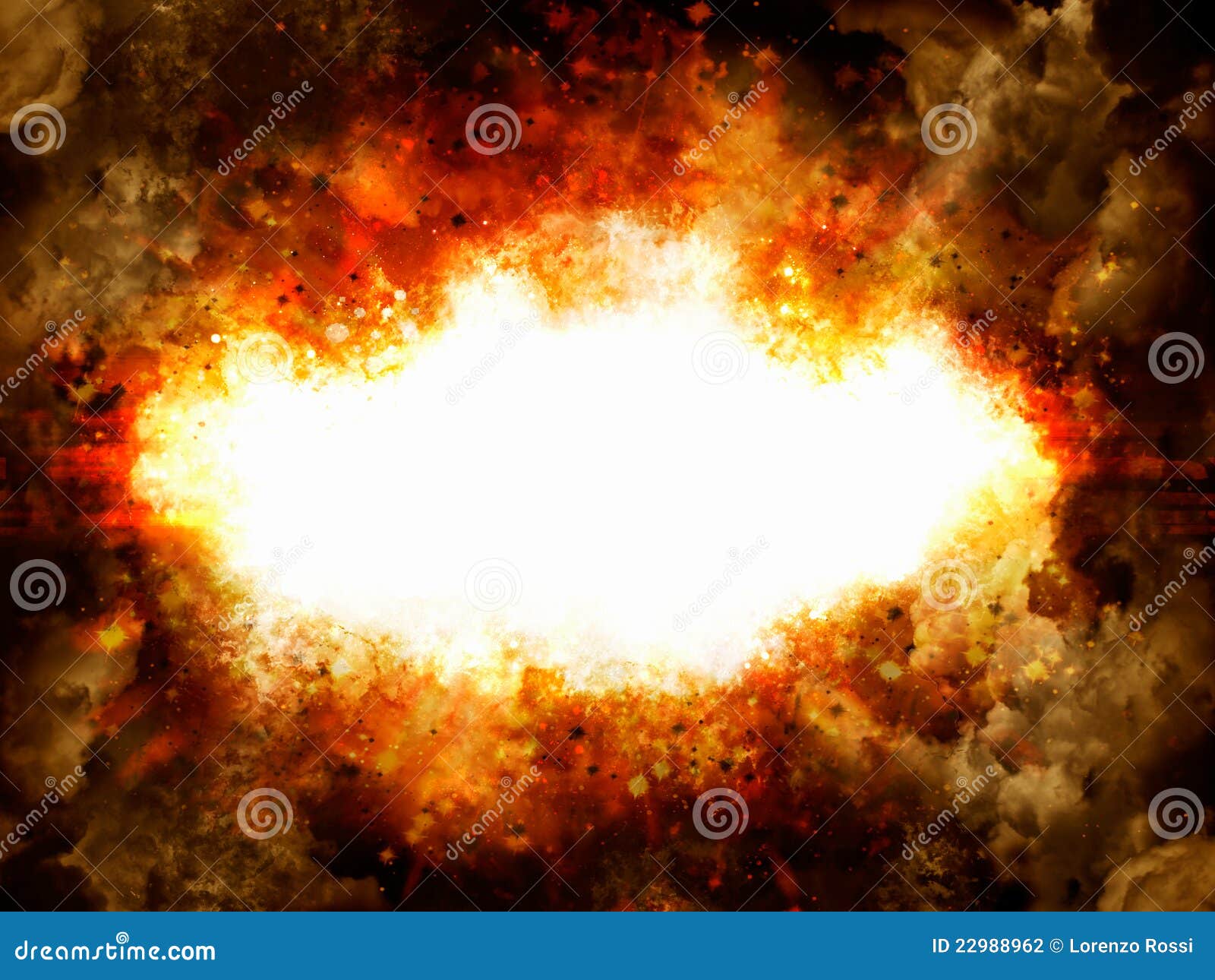 Explosie stock illustratie. Illustration of gevaar, begrip - 22988962