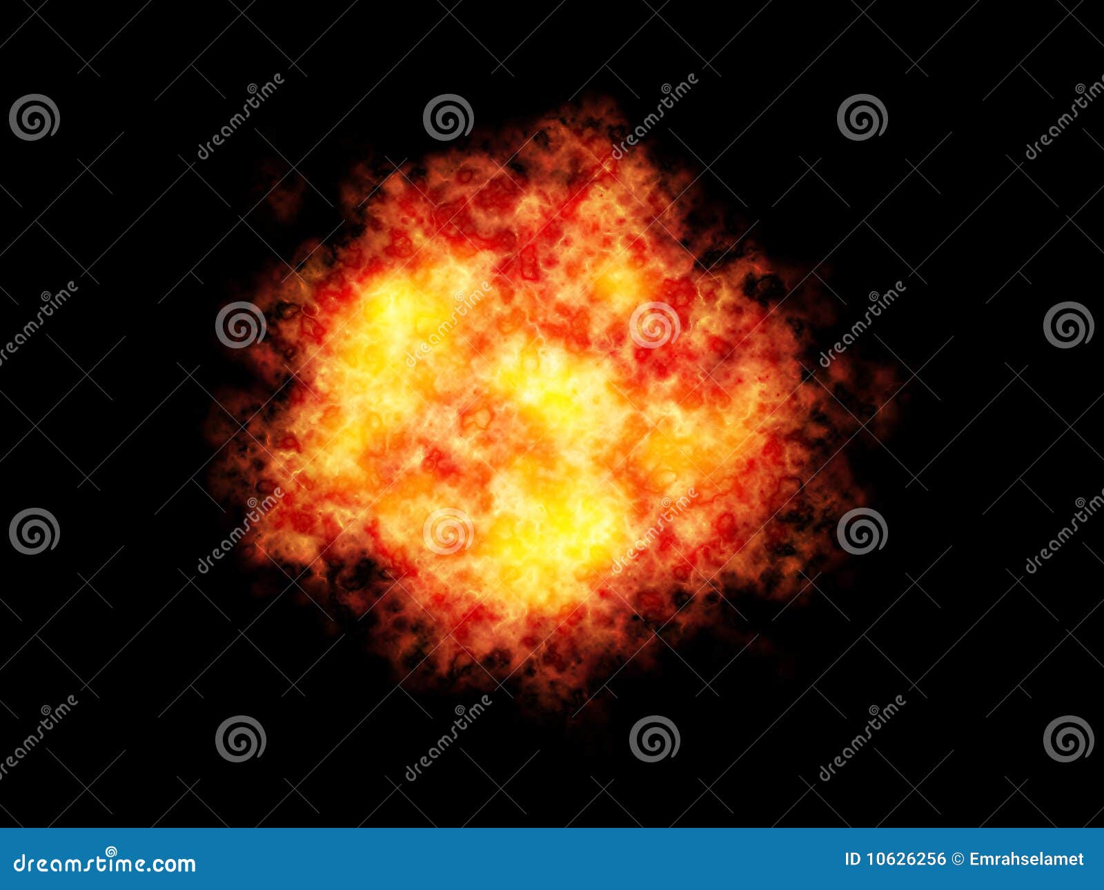 Explosion stock illustration. Illustration of blaze, concept - 10626256