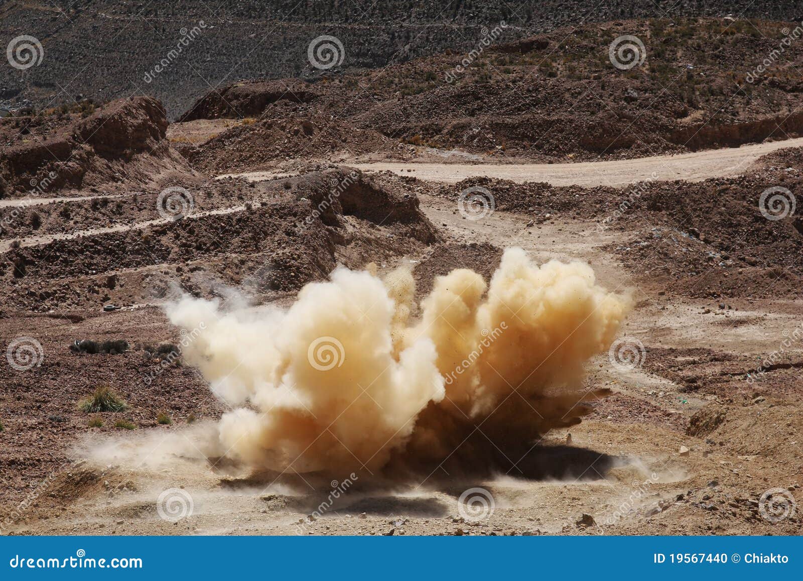 Explosion stock photo. Image of destruction, south, damage - 19567440