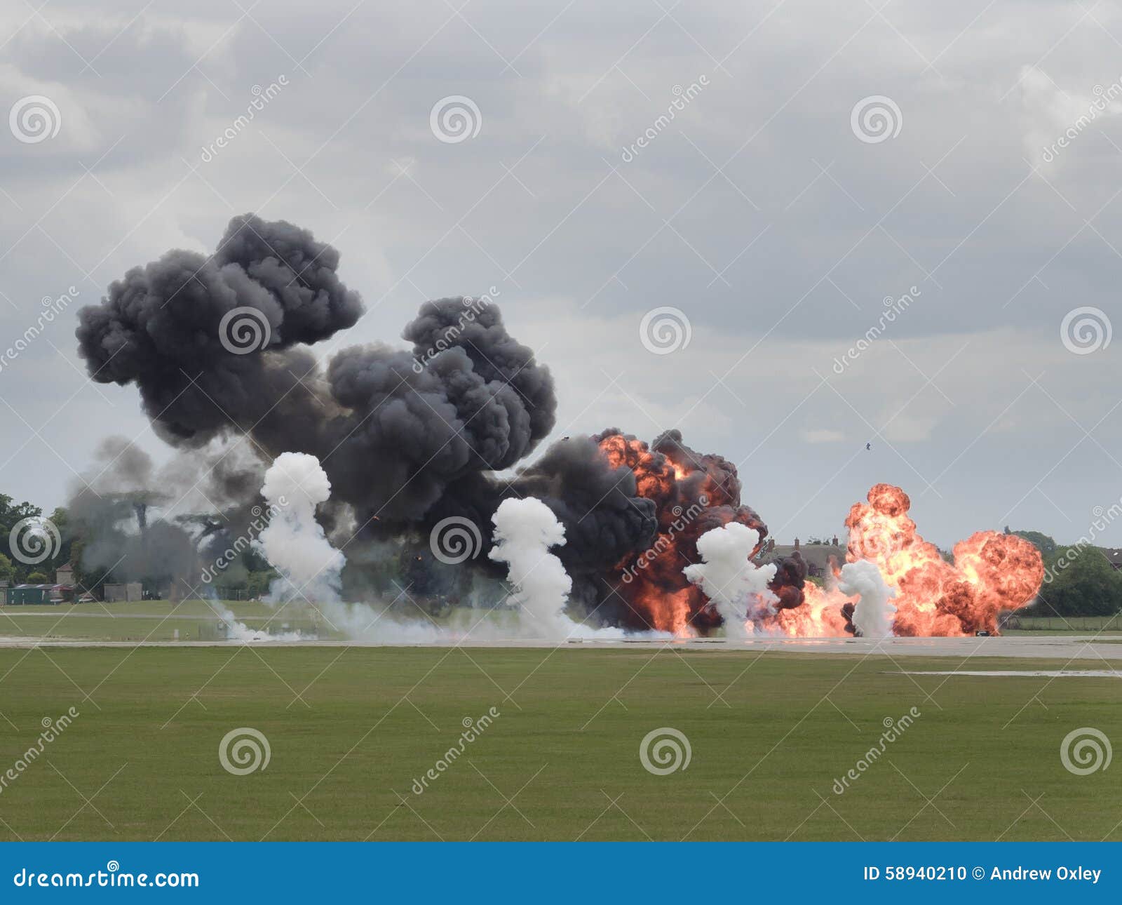Explosion stock photo. Image of fire, bang, explosive - 58940210