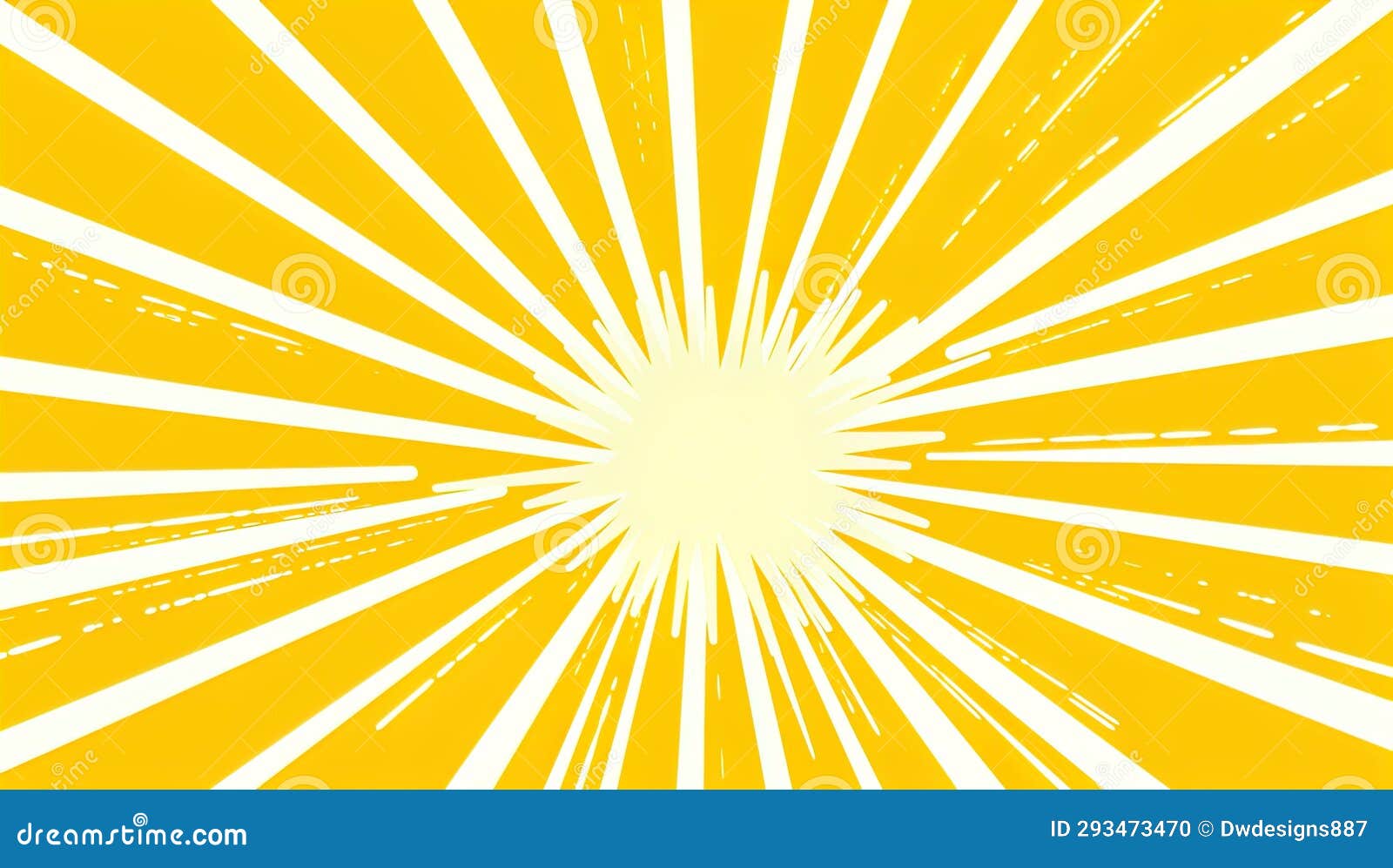 An Explosion in Anime Style. Stock Illustration - Illustration of burst ...