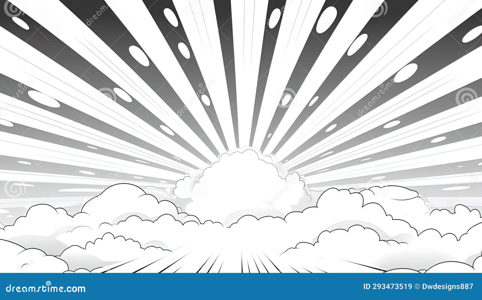 An Explosion in Anime Style. Stock Illustration - Illustration of ...