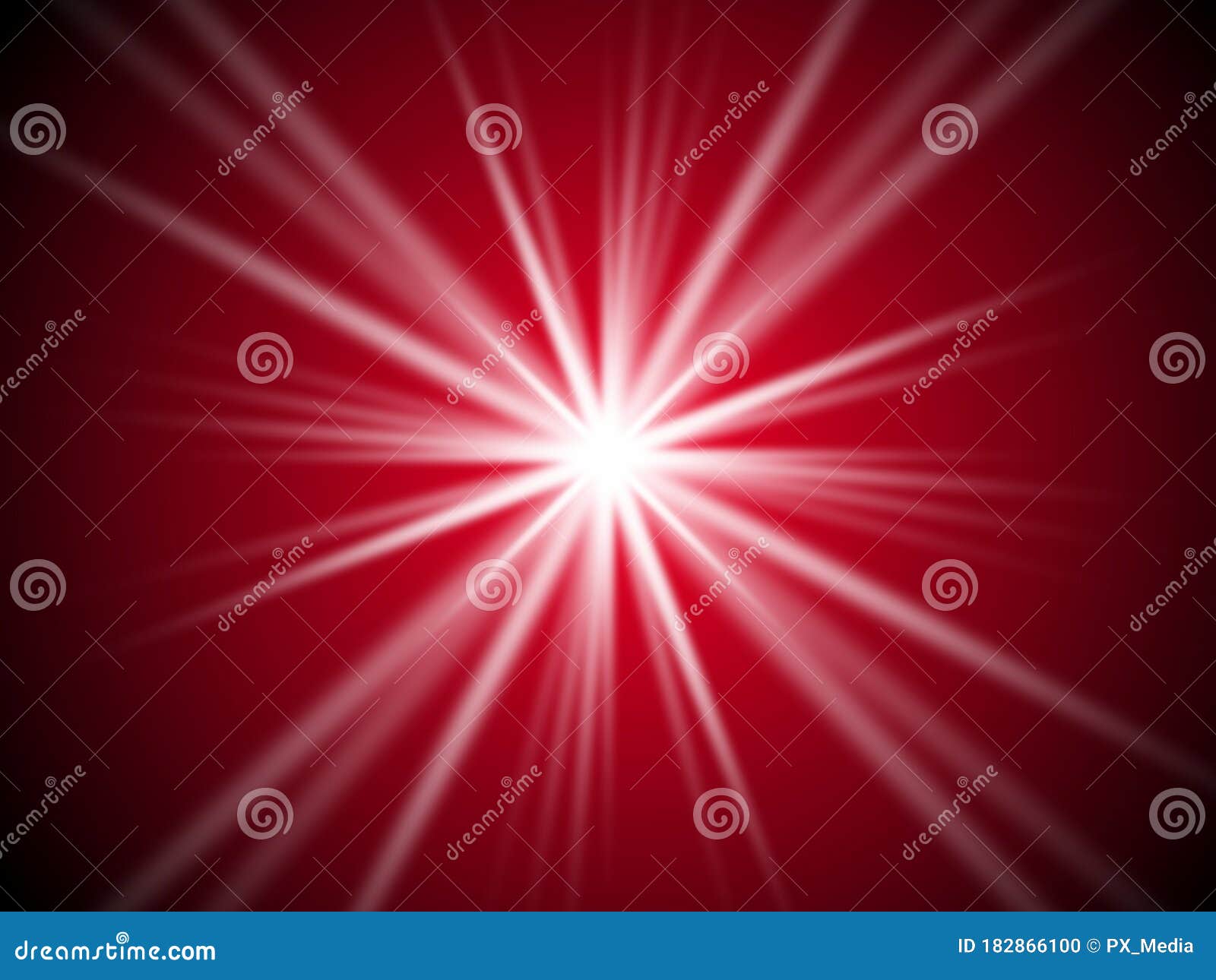 Abstract White and Red Explosion Background Stock Illustration ...