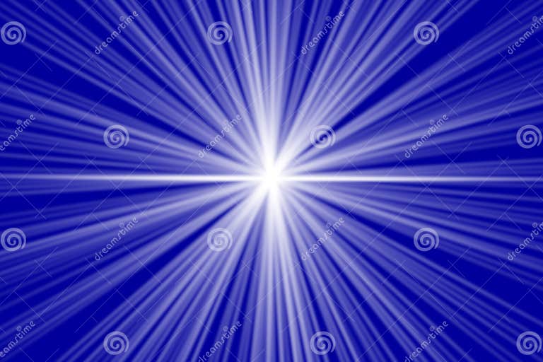 Abstract White and Blue Explosion Background Stock Illustration ...