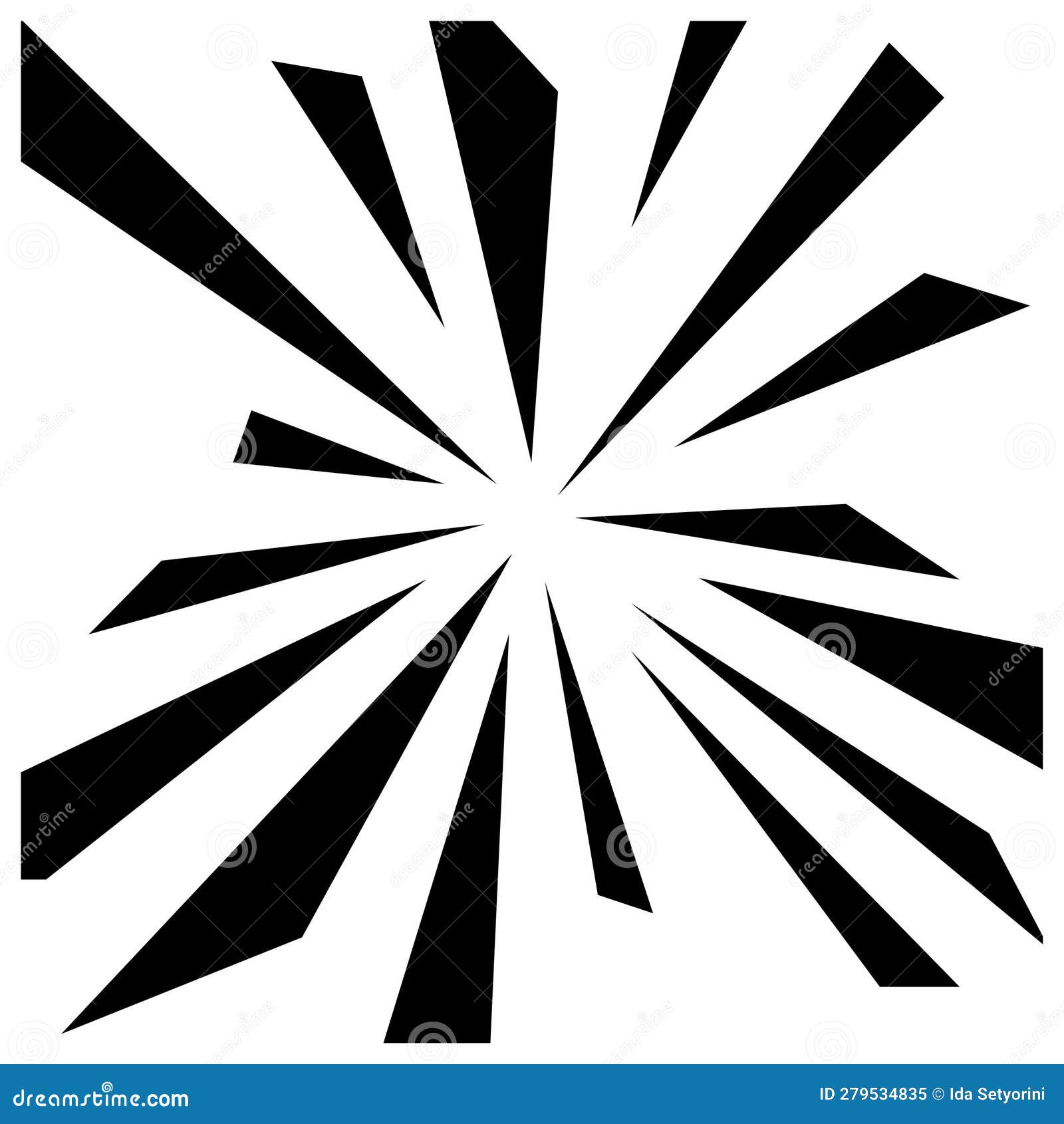 Explosion Background Vector Stock Illustration - Illustration of shine ...