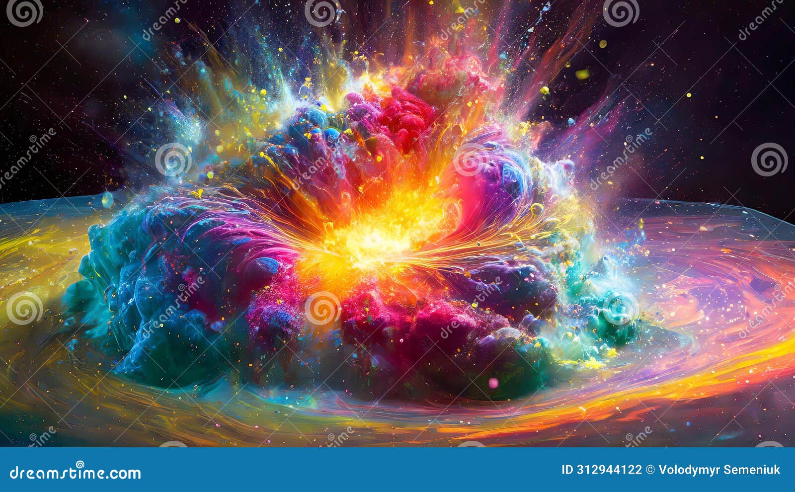Explosion of the Big Bang Universe, a Supernova Explosion Made of ...