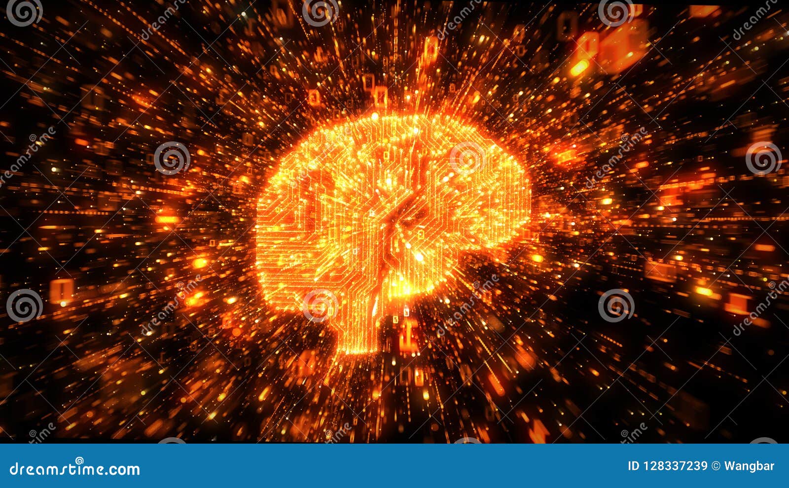 Binary Brain Stock Illustrations – 5,326 Binary Brain Stock ...