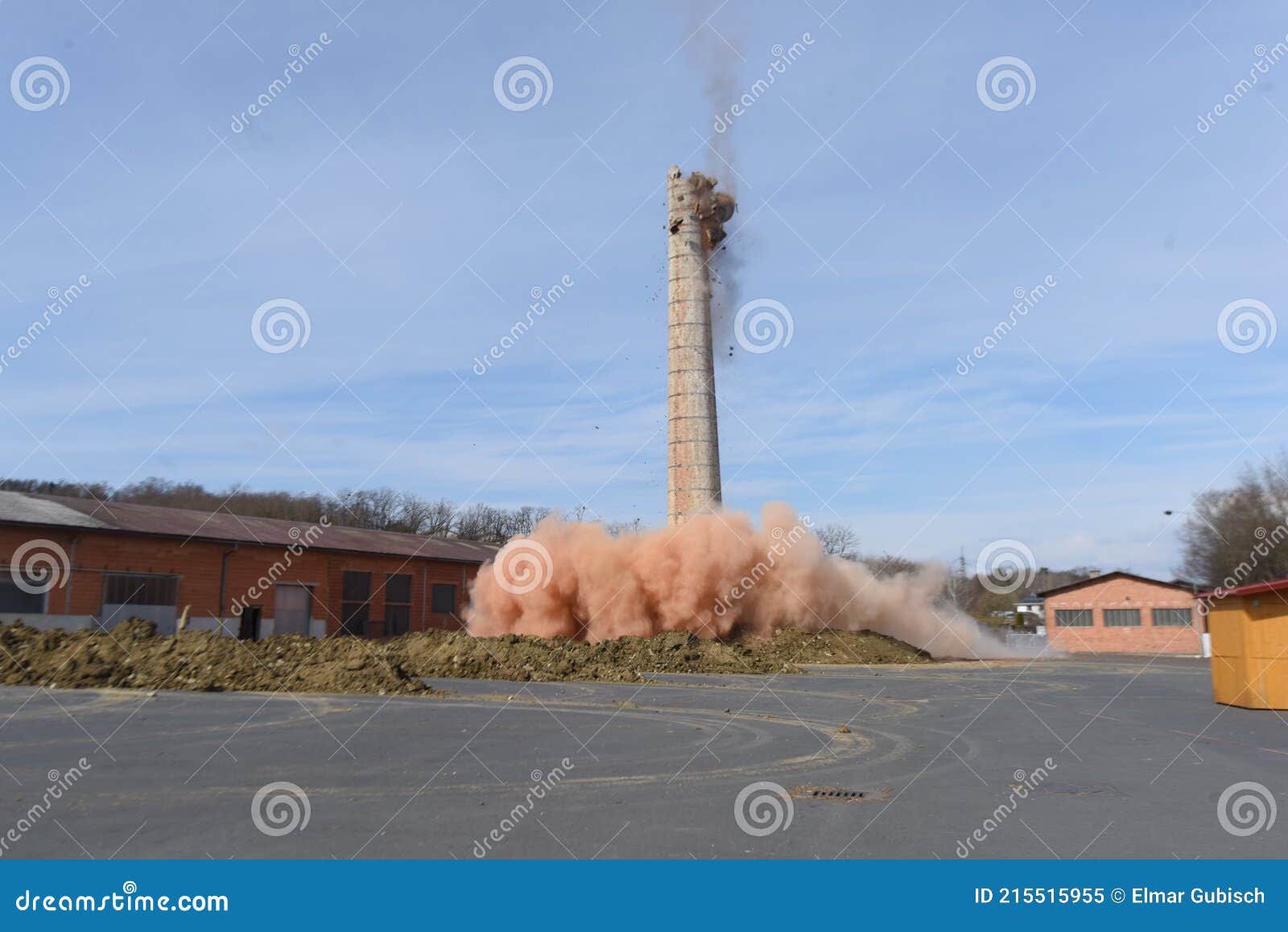 Explosion and Blasting in Construction Stock Image - Image of modernize ...