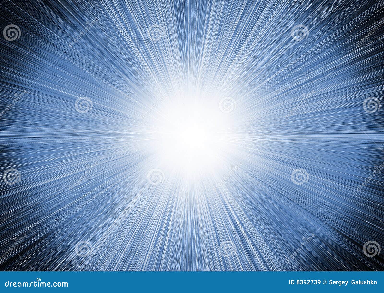 Explosion blue stock illustration. Illustration of modern - 8392739