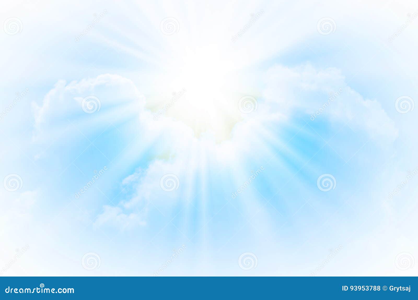 Explosion in the Blue Sky stock photo. Image of heavens - 93953788