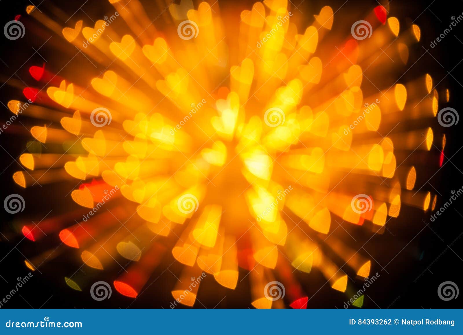 Explosion of Bokeh Heart Blur Stock Photo - Image of blast, eruption ...