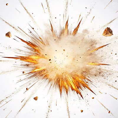 Explosion Border on Transparent Background Stock Illustration ...