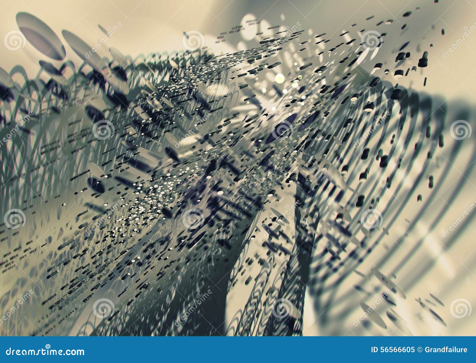 Particles Gas Abstract Background Stock Illustration | CartoonDealer ...