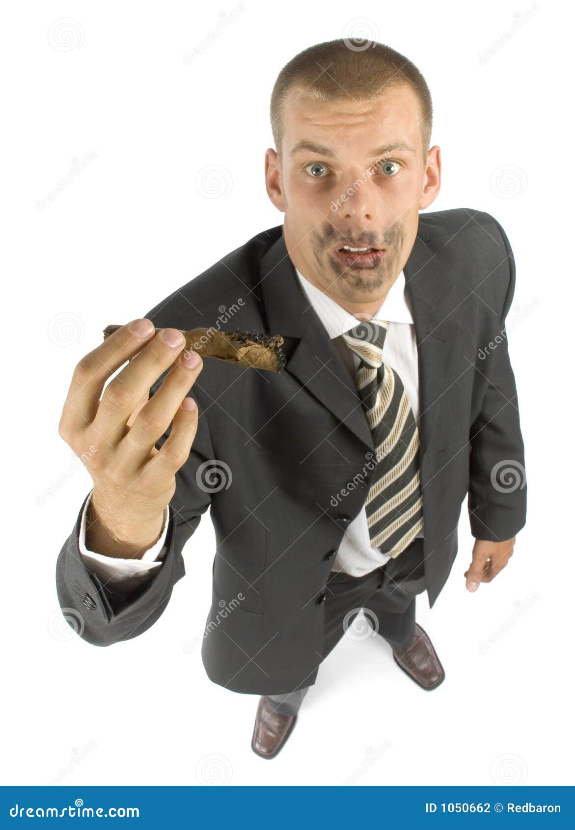 Explosion cigar stock photo. Image of eyes, concern, character - 1050662