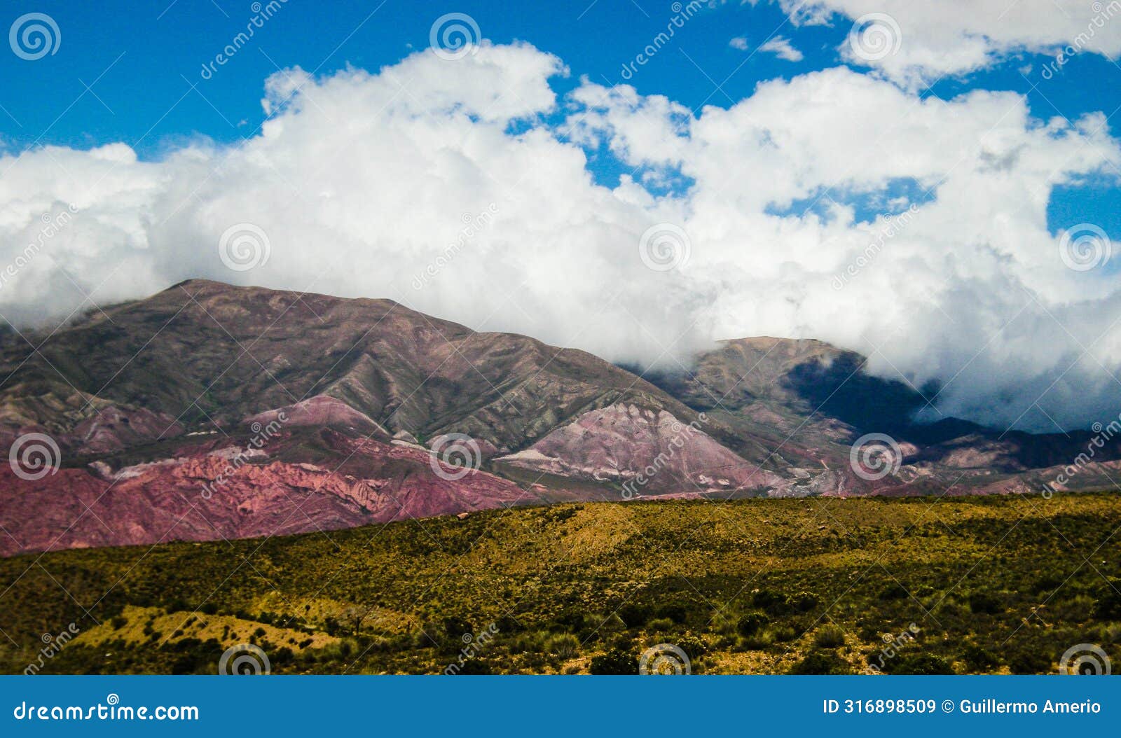 Explosion of Colors in the Andes. Stock Image - Image of nature ...
