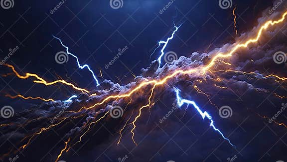 Explosion Dash Line Lightning Stock Illustration - Illustration of ...