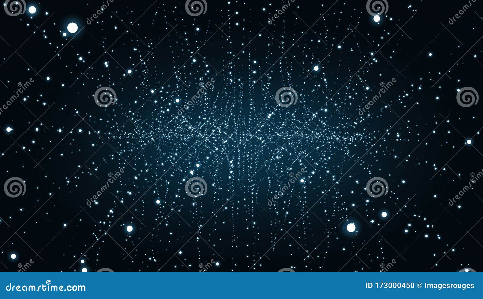 Explosion Data, Background Space with Stars Stock Photo - Image of dust ...