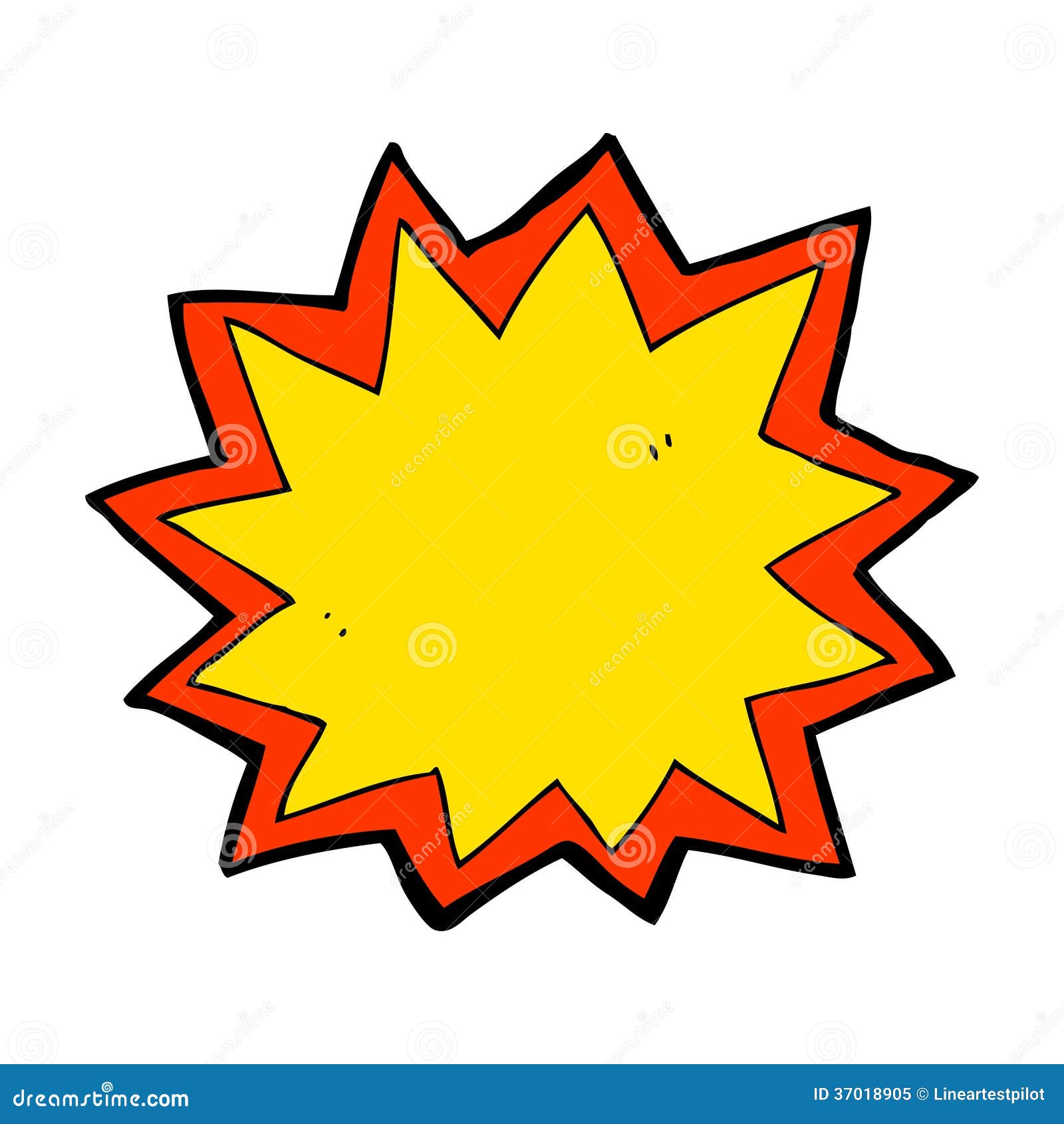 Explosion De Bande Dessinée Illustration de Vecteur - Illustration of ...