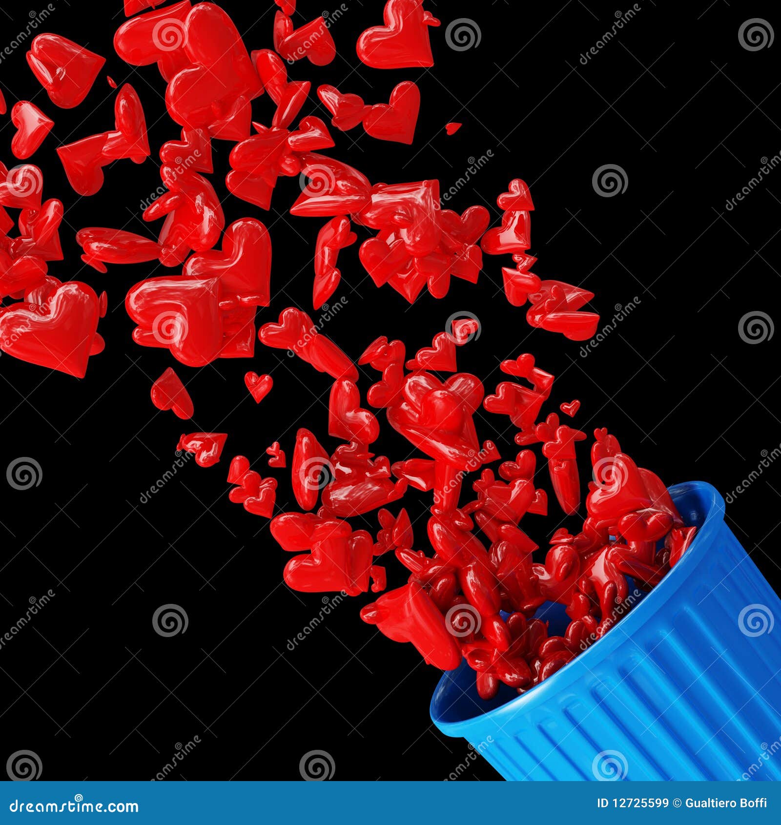 Explosion de l'amour illustration stock. Illustration du valentin ...