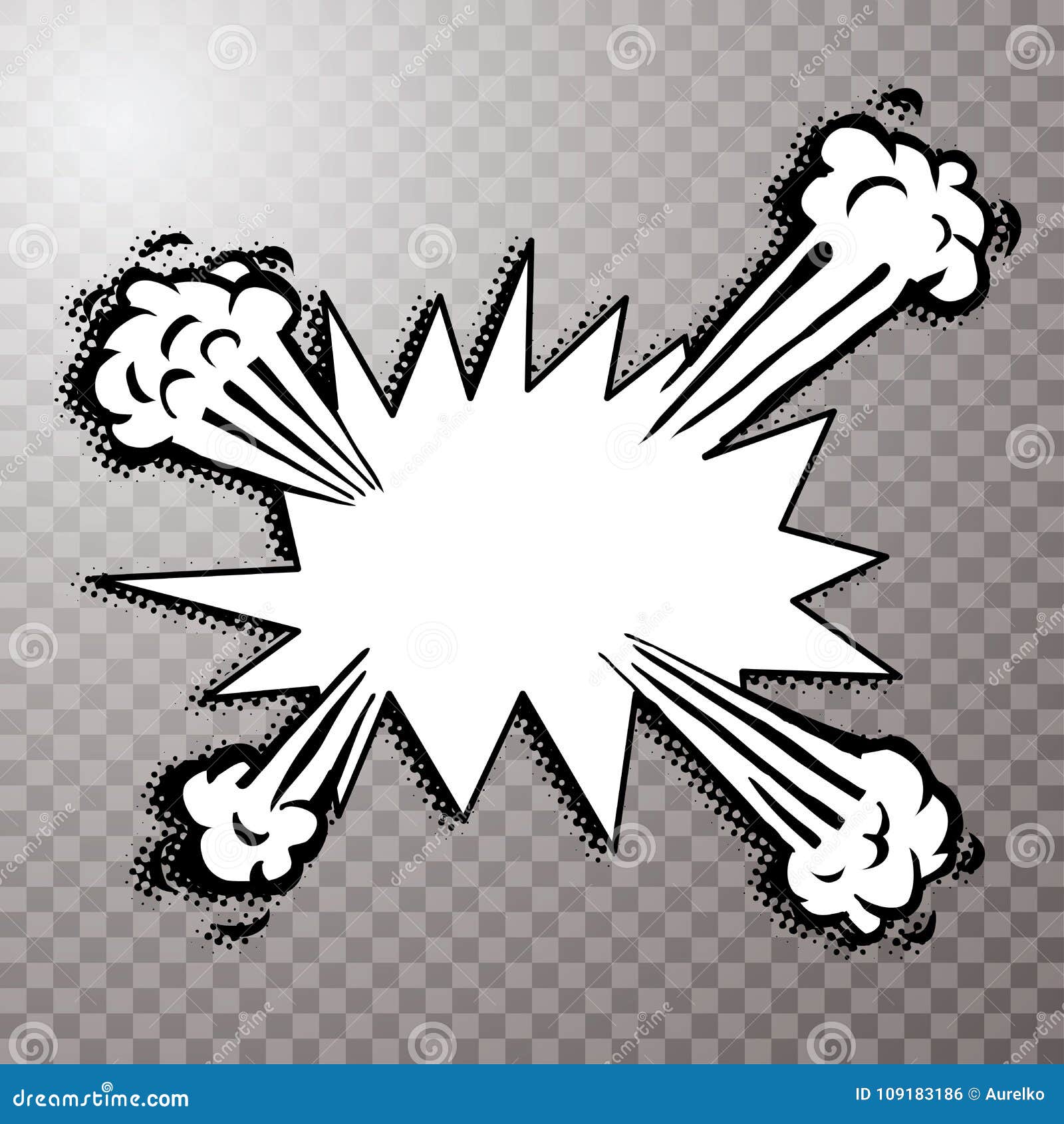 Explosion doodle stock vector. Illustration of doodle - 109183186