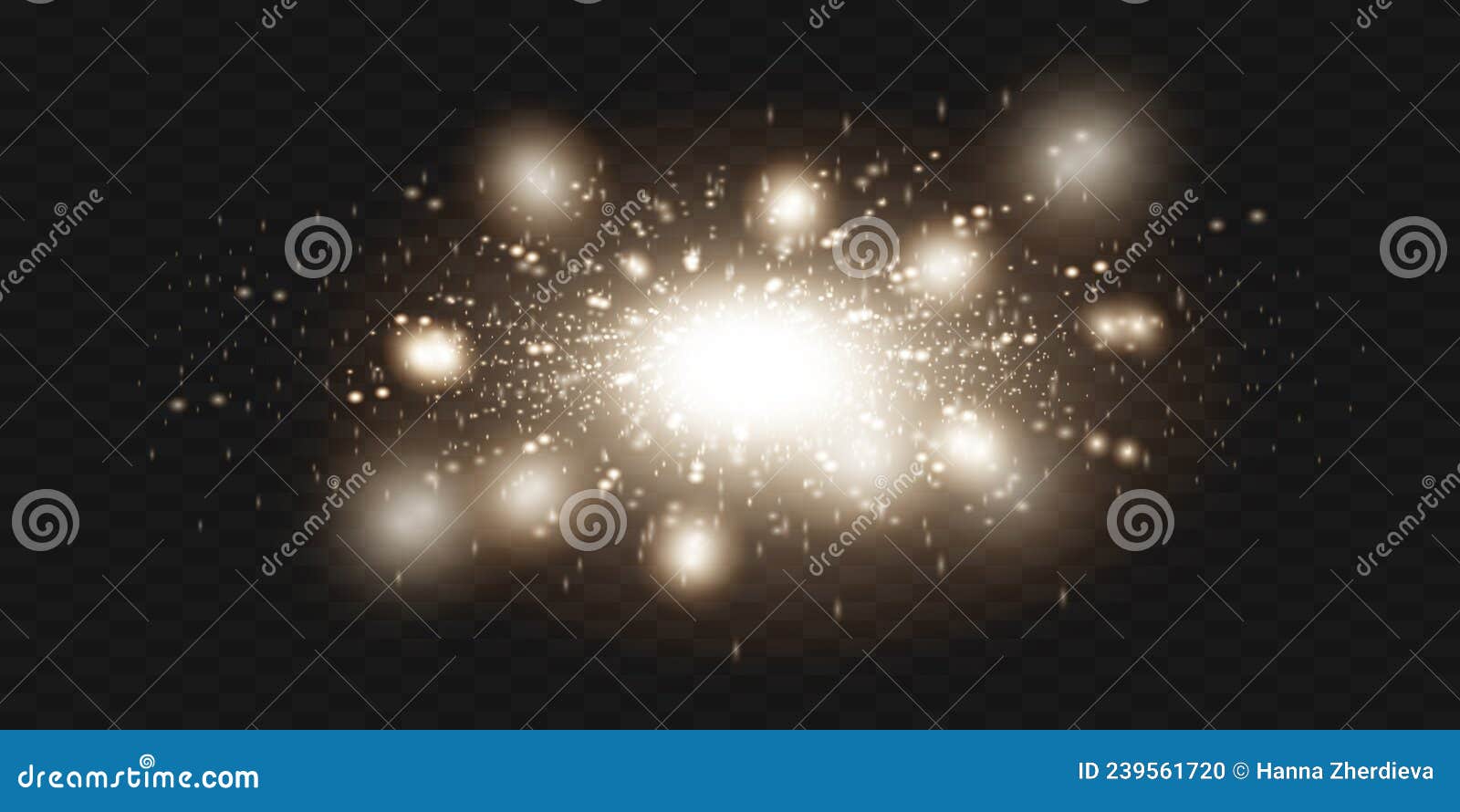 Explosion Effect, Firework Flashes, Strong Effects Stock Illustration ...