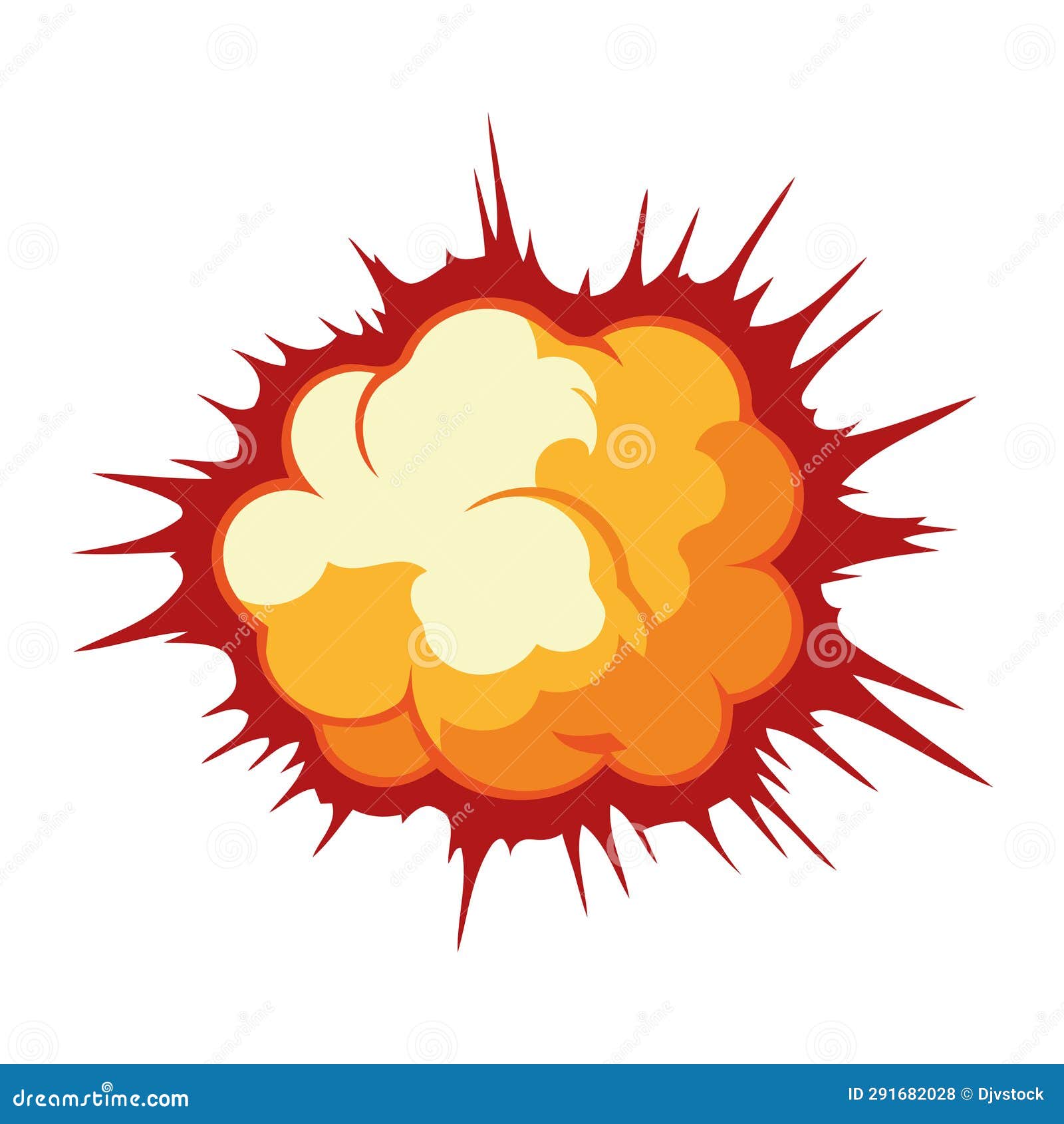 Explosion effect texture stock illustration. Illustration of cloud ...
