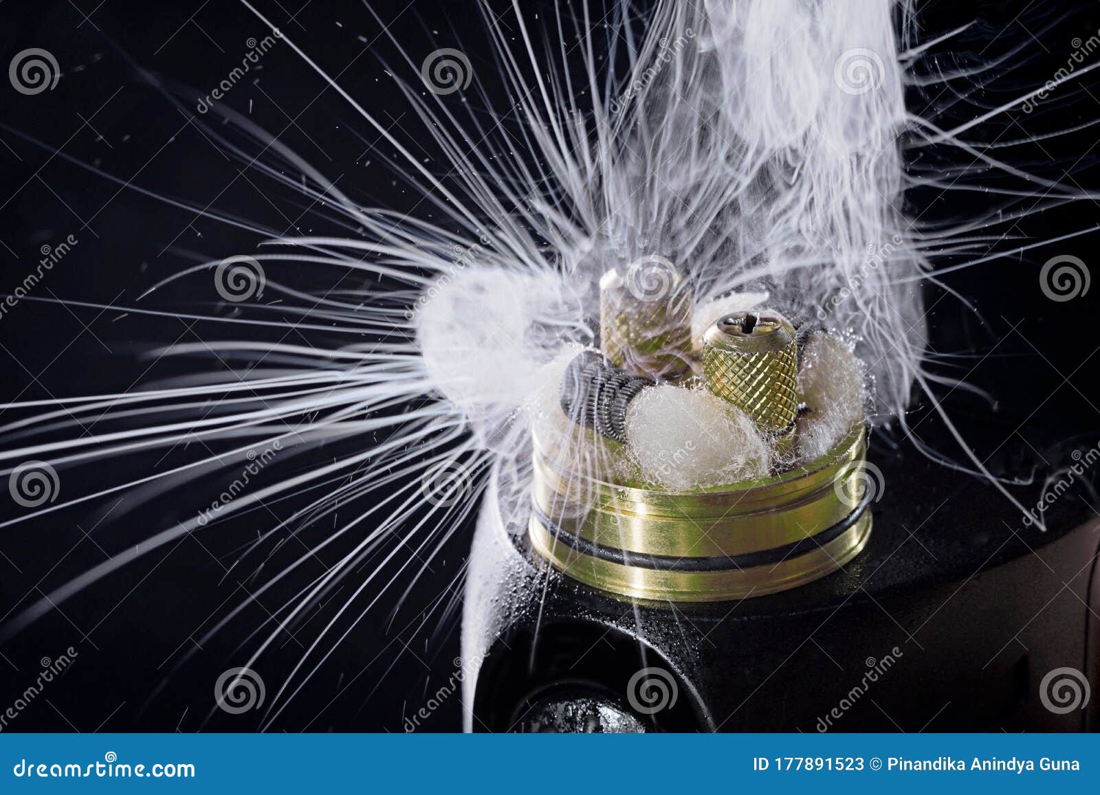 The Explosion of the Electronic Cigarette Stock Image - Image of ...