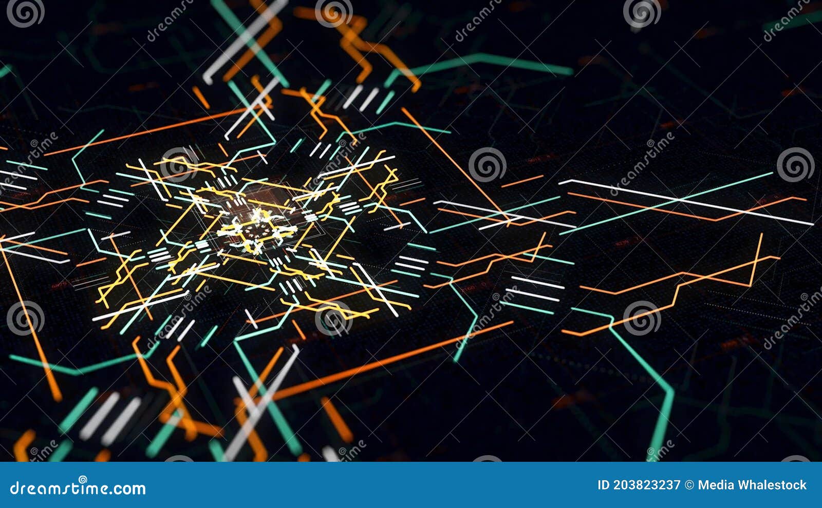 Explosion of Energy Neon Lines. Animation. Neon Lines Explode Creating ...