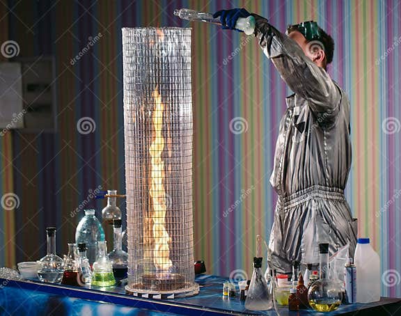 Explosion during the Experiment. Unsuccessful Experiment in the ...