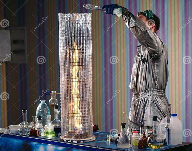 Explosion during the Experiment. Unsuccessful Experiment in the ...