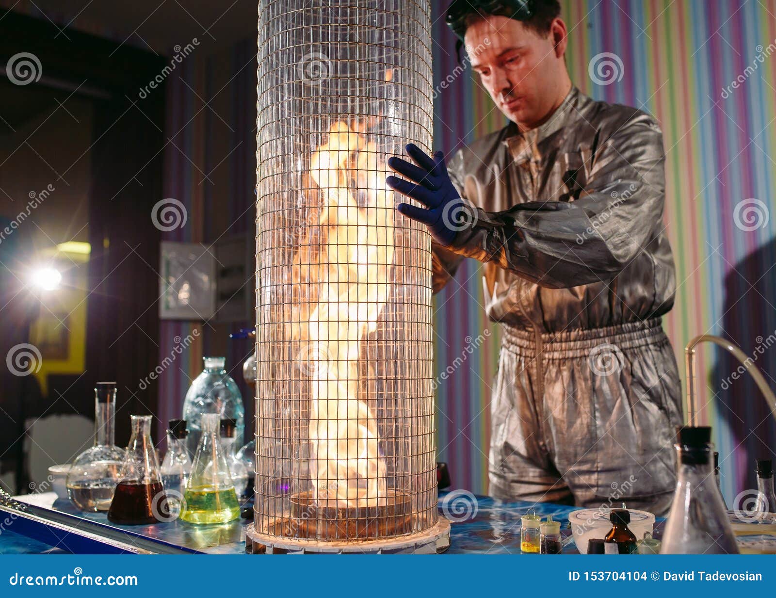 Explosion during the Experiment. Unsuccessful Experiment in the ...