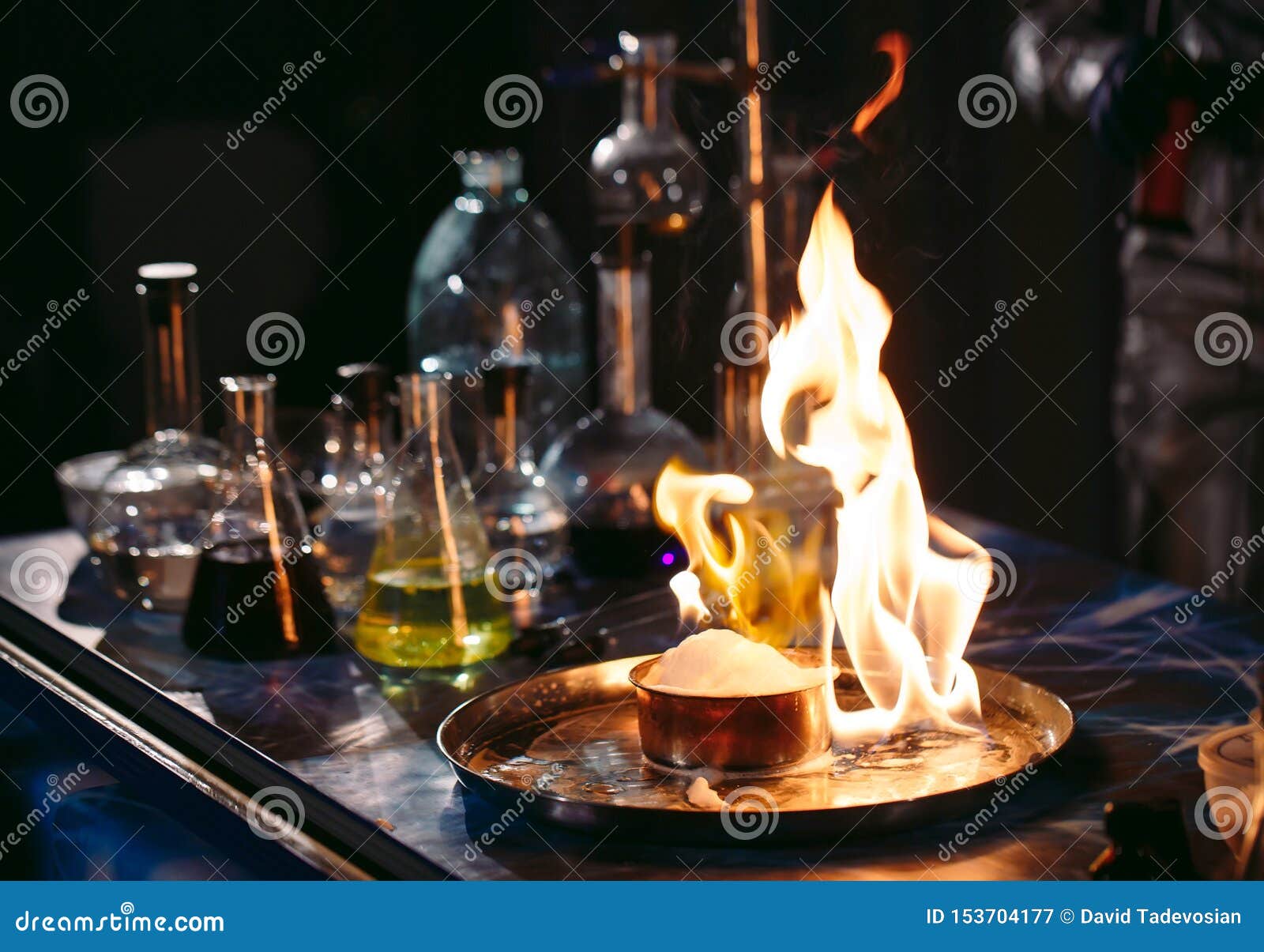 Explosion during the Experiment. Unsuccessful Experiment in the ...