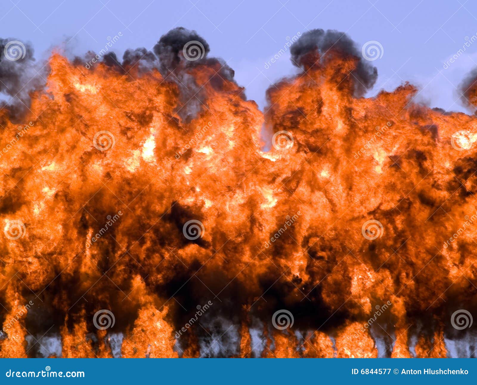 Explosion fire stock image. Image of warfare, burn, terror - 6844577