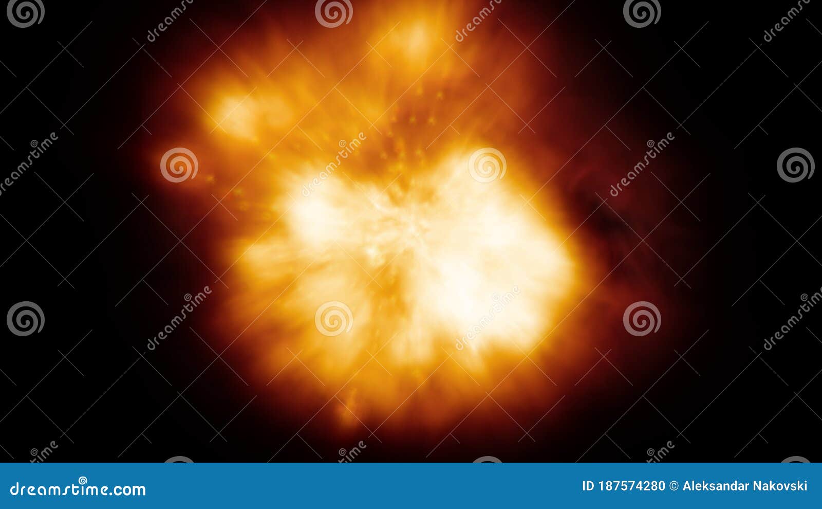 Explosion Fire Abstract Background Texture Stock Illustration ...