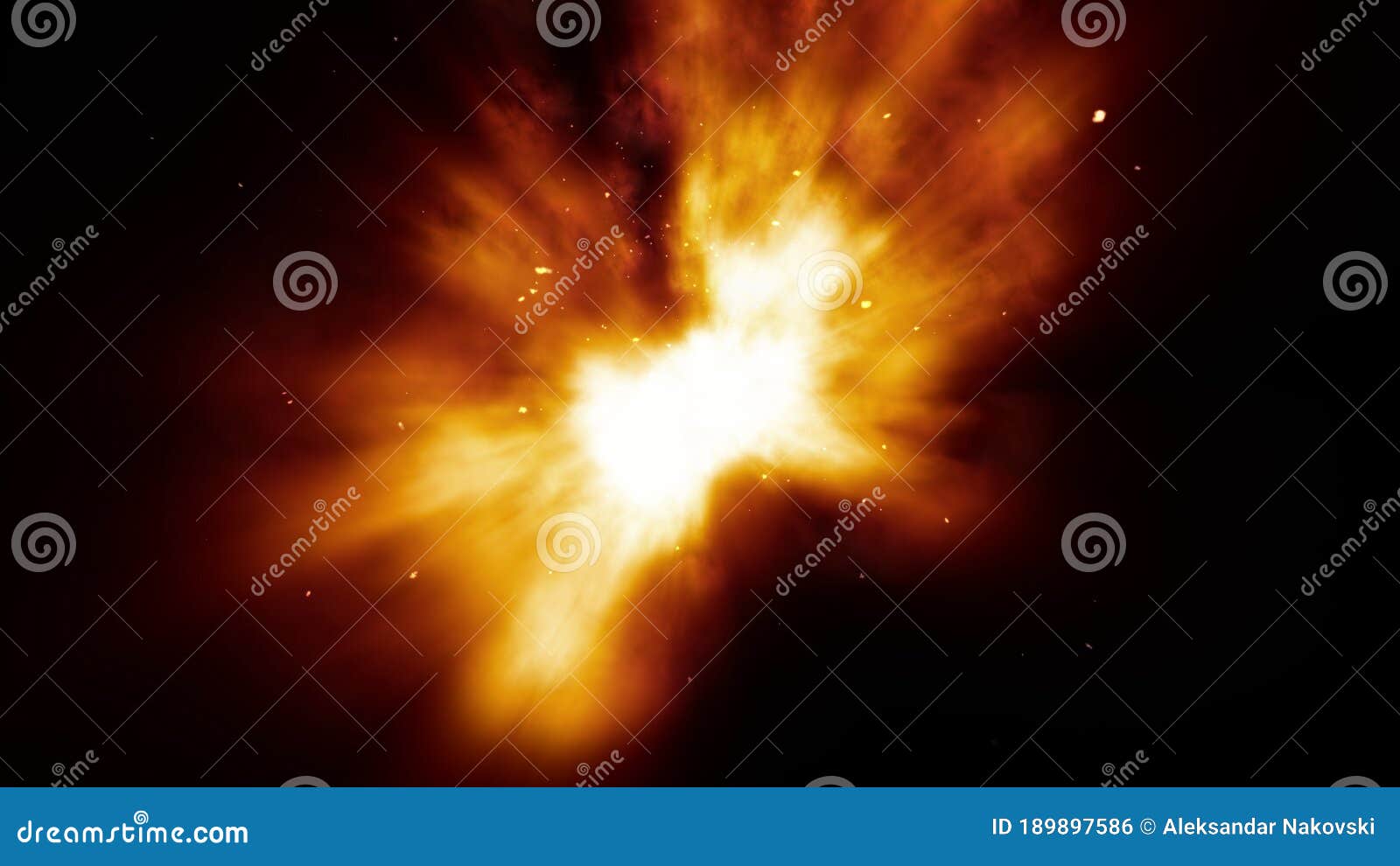 Explosion Fire Abstract Background Texture Stock Illustration ...