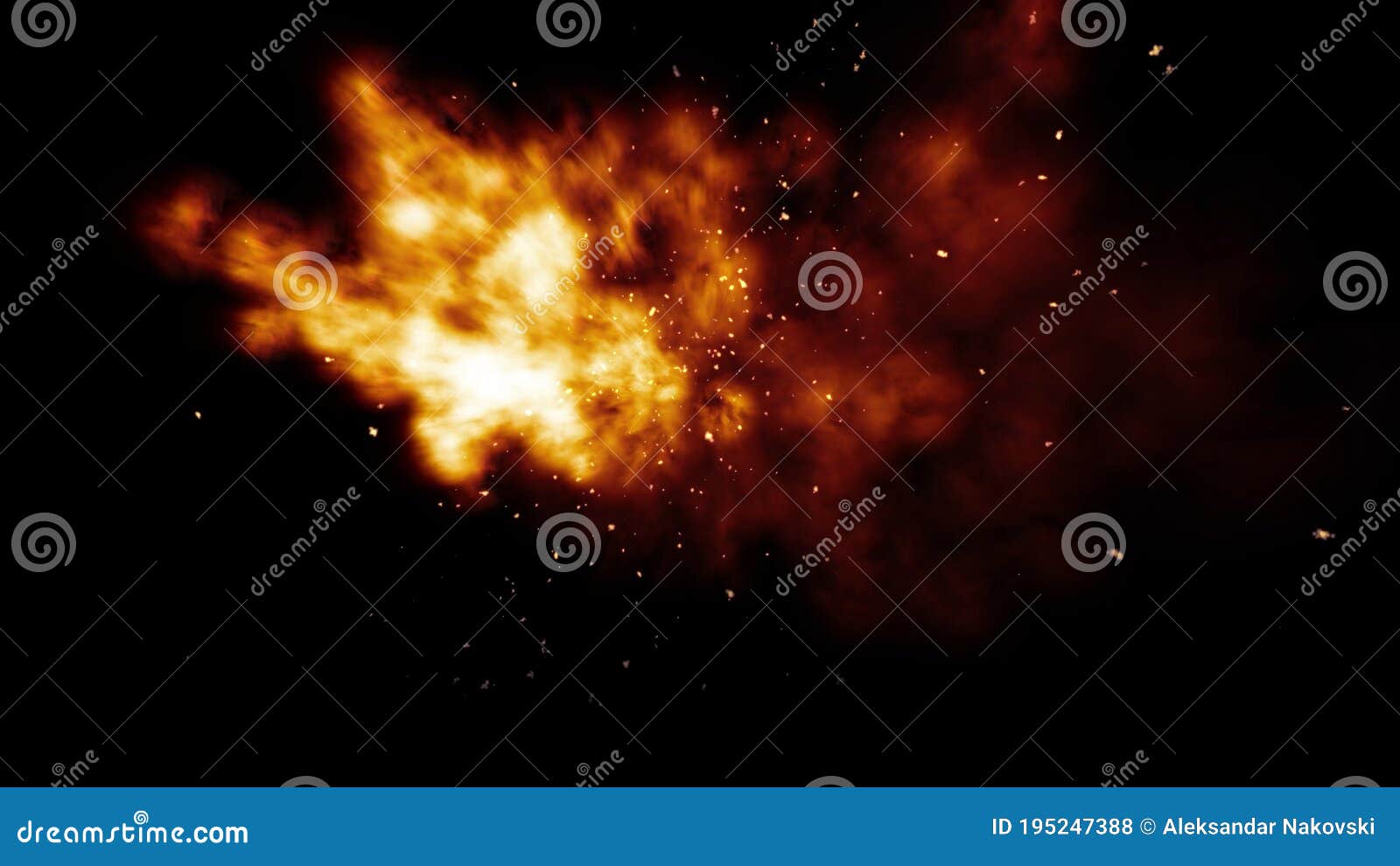 Explosion Fire Abstract Background Texture Stock Illustration ...