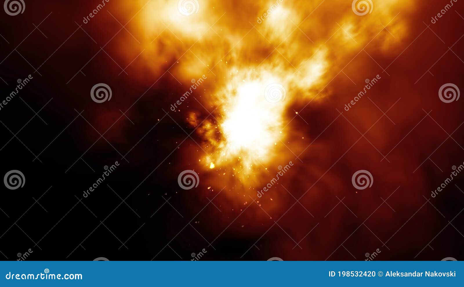 Explosion Fire Abstract Background Texture Stock Illustration ...