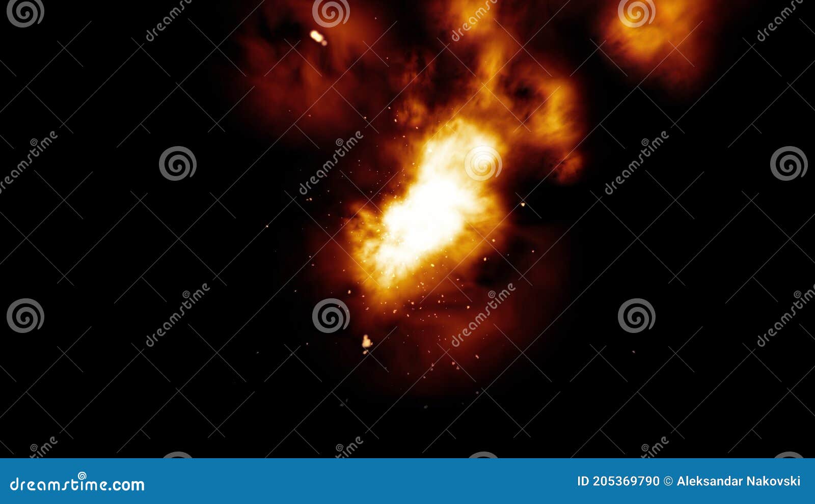 Explosion Fire Abstract Background Texture Stock Illustration ...