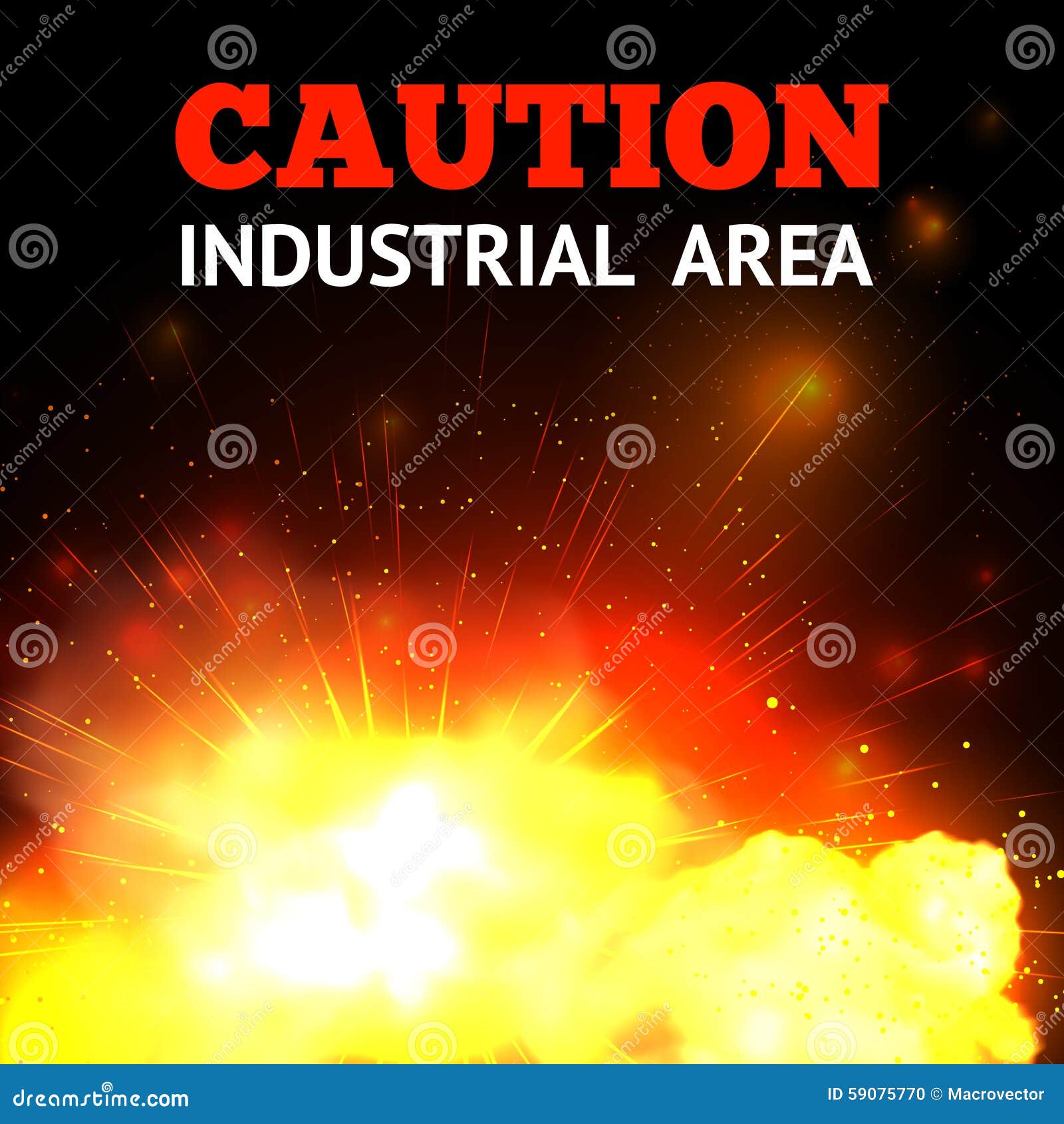 Realistic Caution Background Stock Illustrations – 2,495 Realistic ...