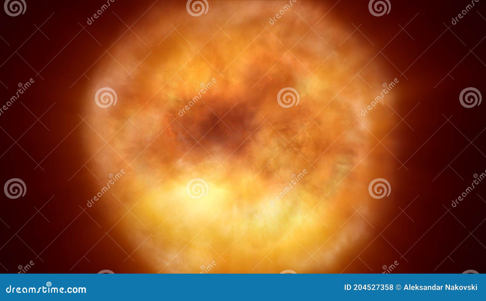 Explosion Fire Ball Abstract Texture Stock Illustration - Illustration ...