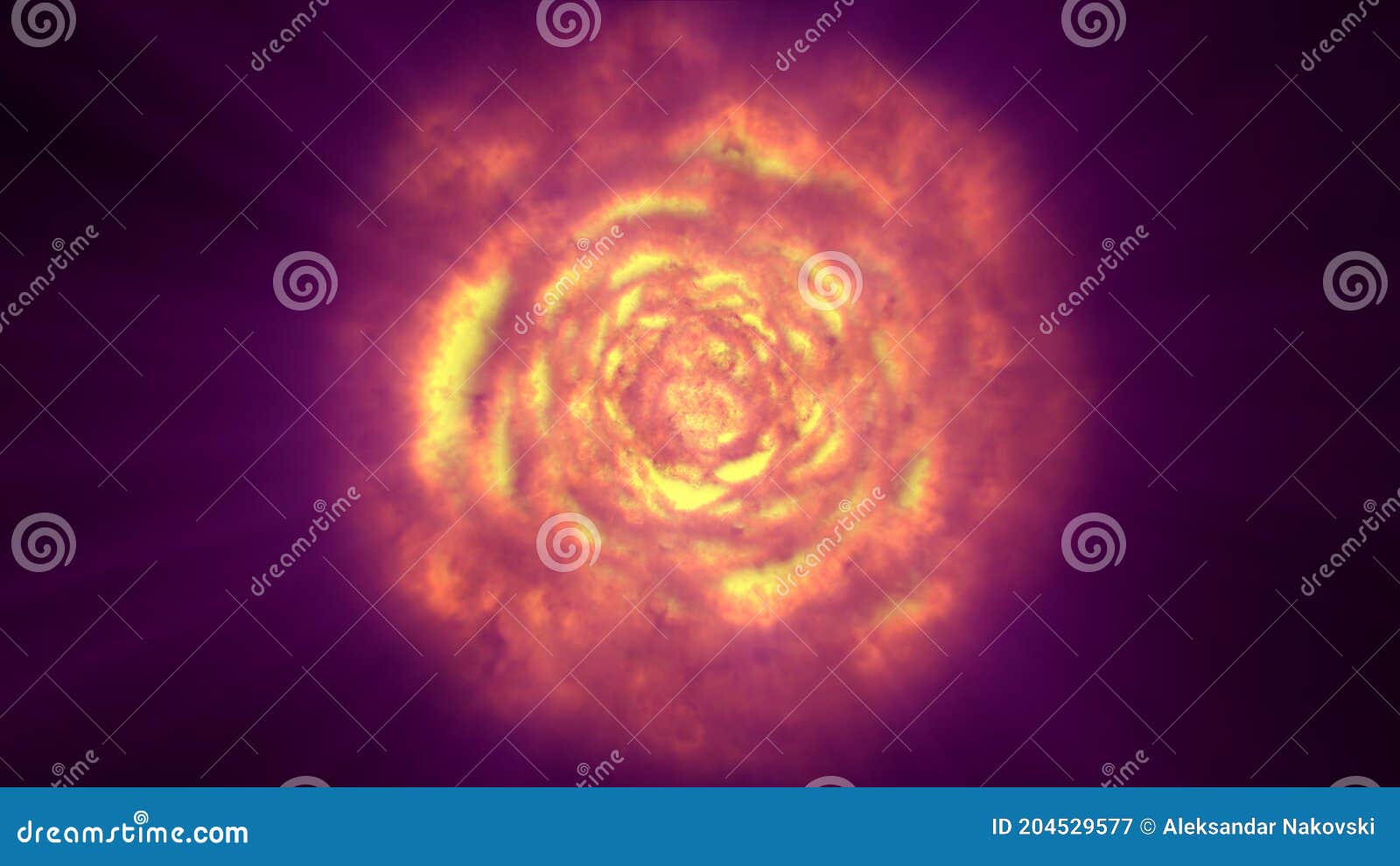 Explosion Fire Ball Abstract Texture Stock Illustration - Illustration ...