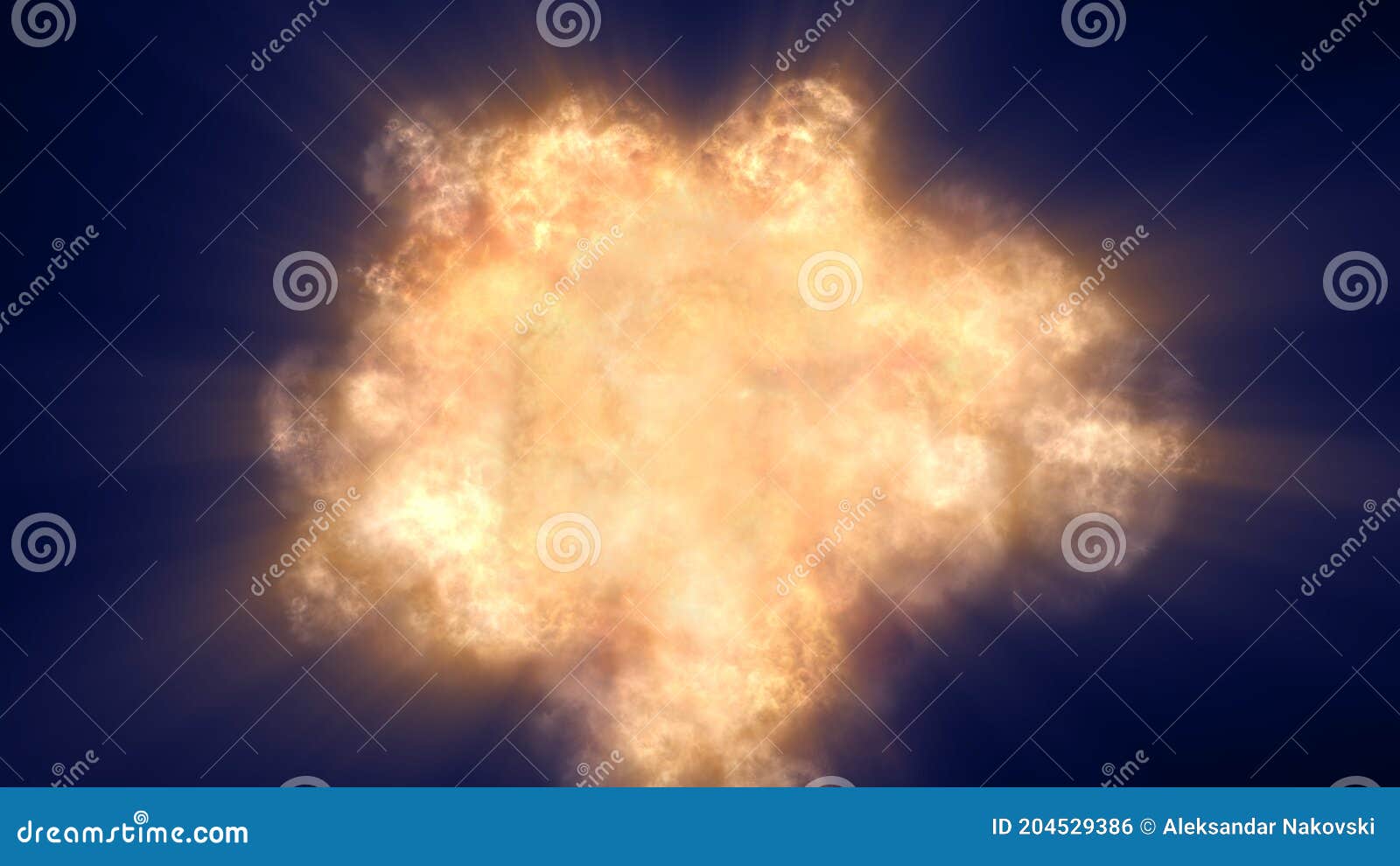 Explosion Fire Ball Abstract Texture Stock Illustration - Illustration ...