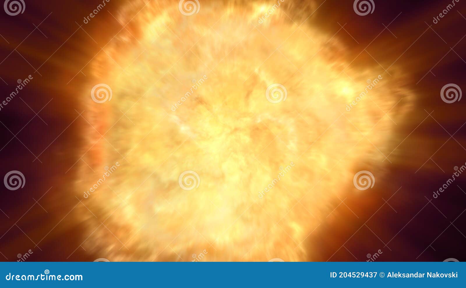 Explosion Fire Ball Abstract Texture Stock Illustration - Illustration ...