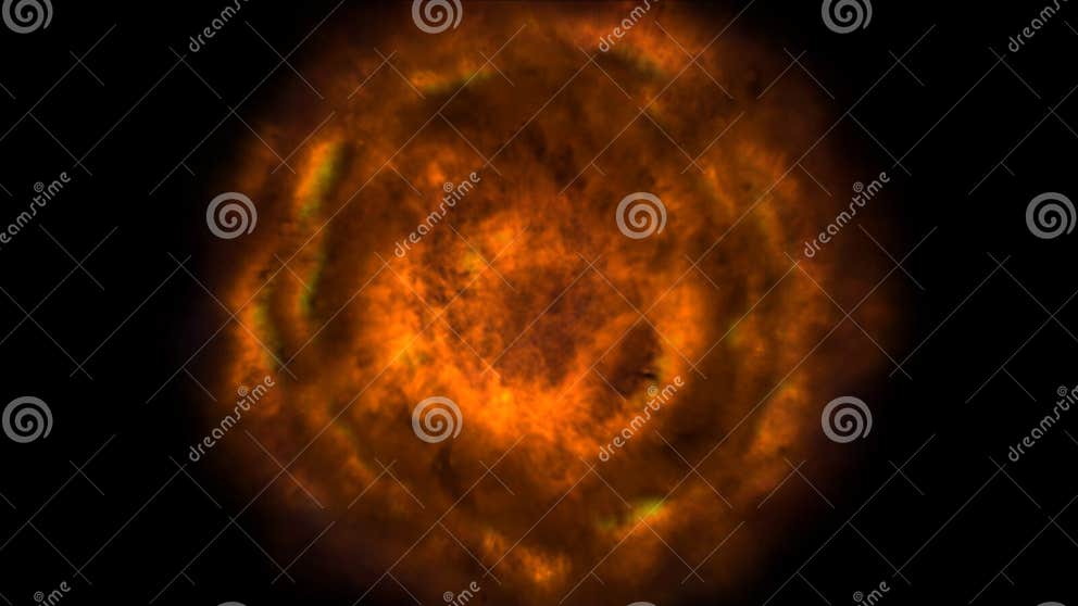 Explosion Fire Ball Abstract Texture Stock Illustration - Illustration ...