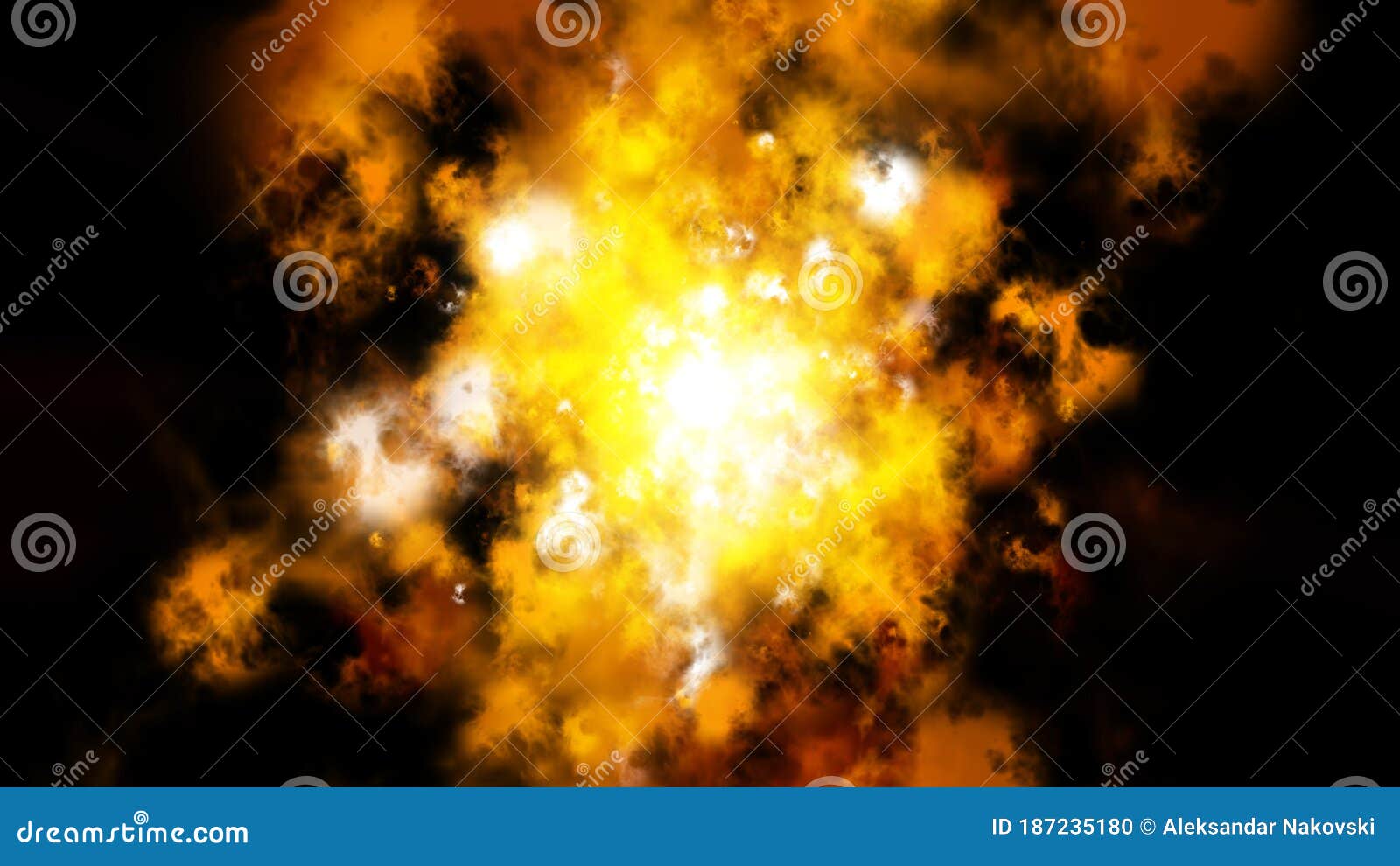 Explosion Fire Abstract Background Texture Stock Illustration ...
