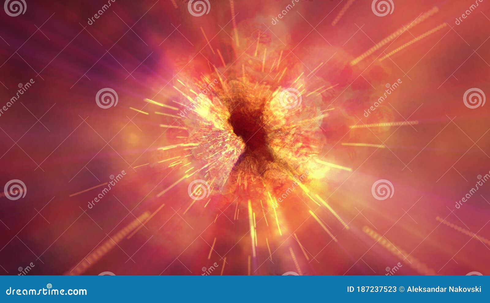 Explosion Fire Abstract Background Texture Stock Illustration ...
