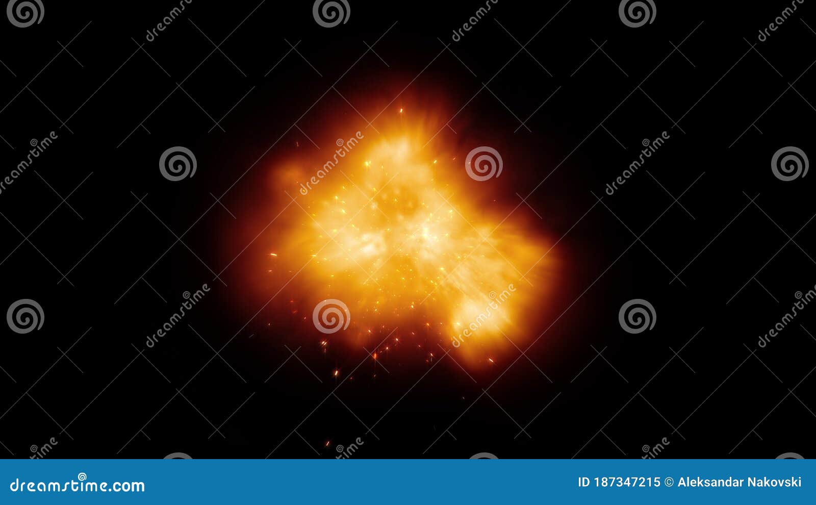 Explosion Fire Abstract Background Texture Stock Illustration ...